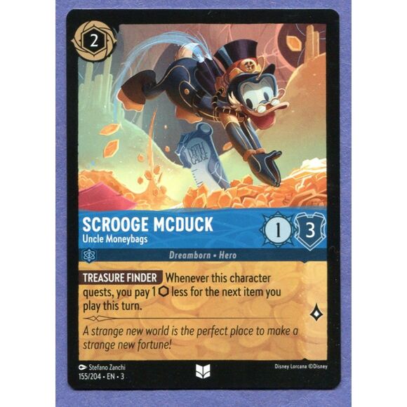 Disney | Toys | 224 Disney Lorcana Card Into The Inkland 55 Scrooge ...